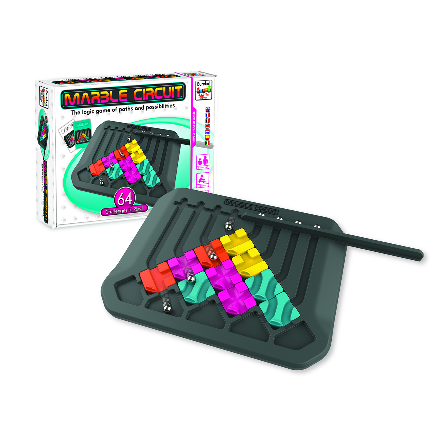 Joc logic Eureka - Marble Circuit